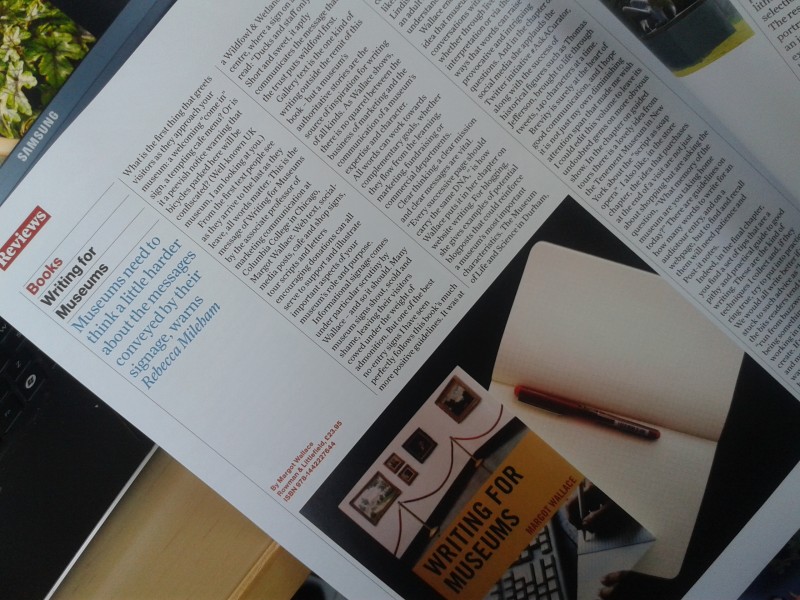 Writing for Museums - book review - TextWorkshop